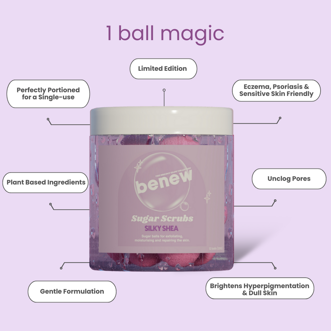 #1 BODY SCRUB BALLS IN SG – BENEW